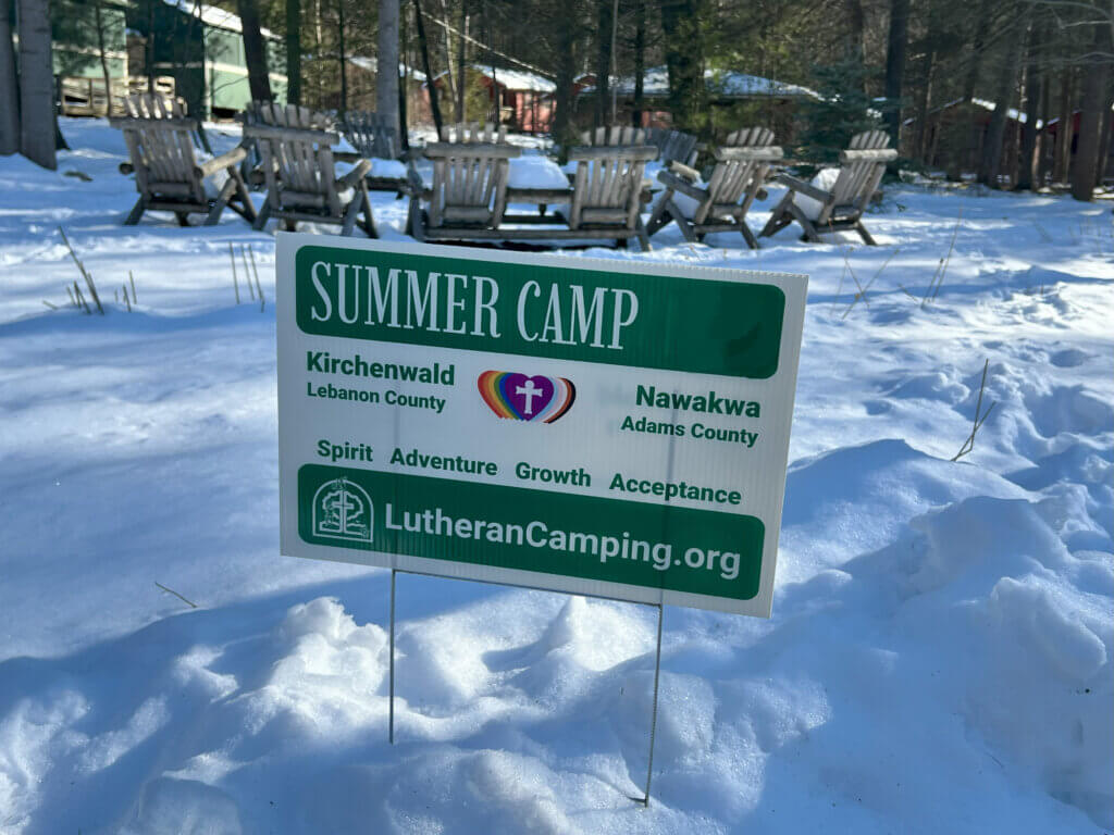 Summer Camp Promotion Signs | The Lutheran Camping Corporation of ...